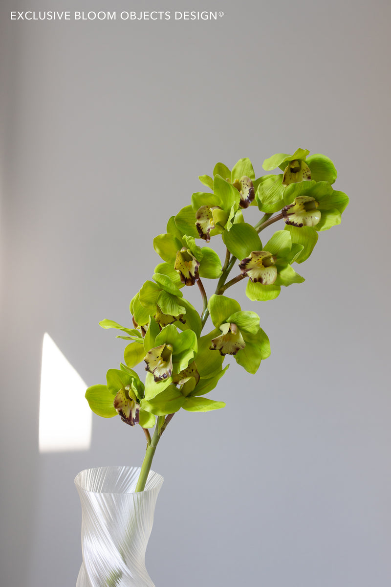 Kunstig Cymbidium Grøn| Køb nu | Bloom Objects – BLOOM OBJECTS