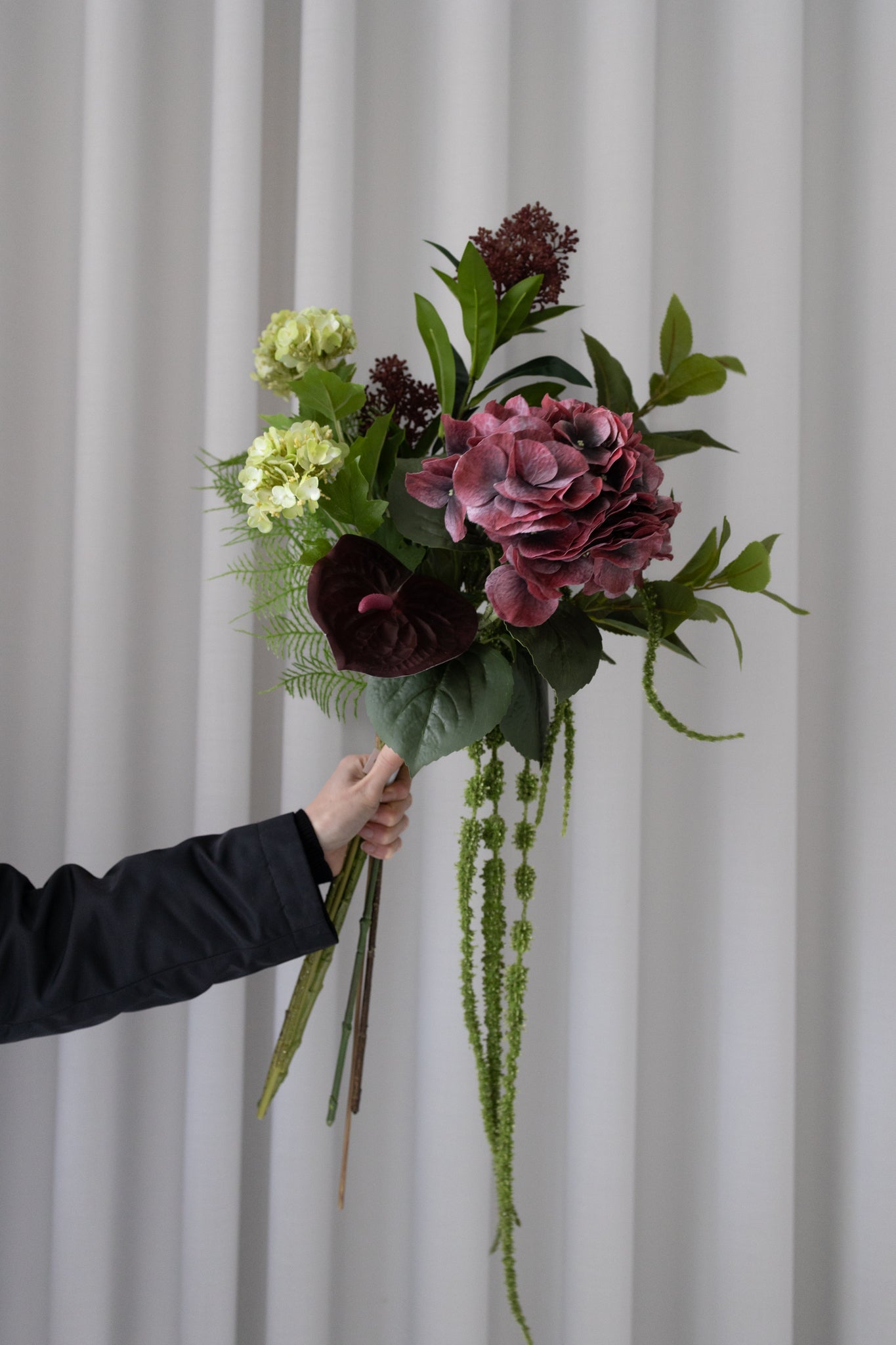 Bordeaux Glow Bouquet | Fresh and Elegant Flowers for Any Occasion