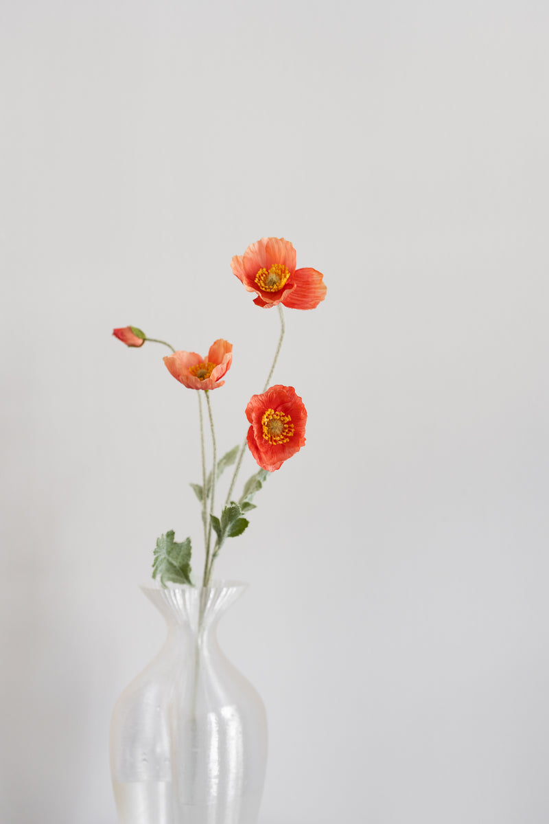 Artificial Red Poppy | Add Color to Your Home Decor | Shop Now – BLOOM ...
